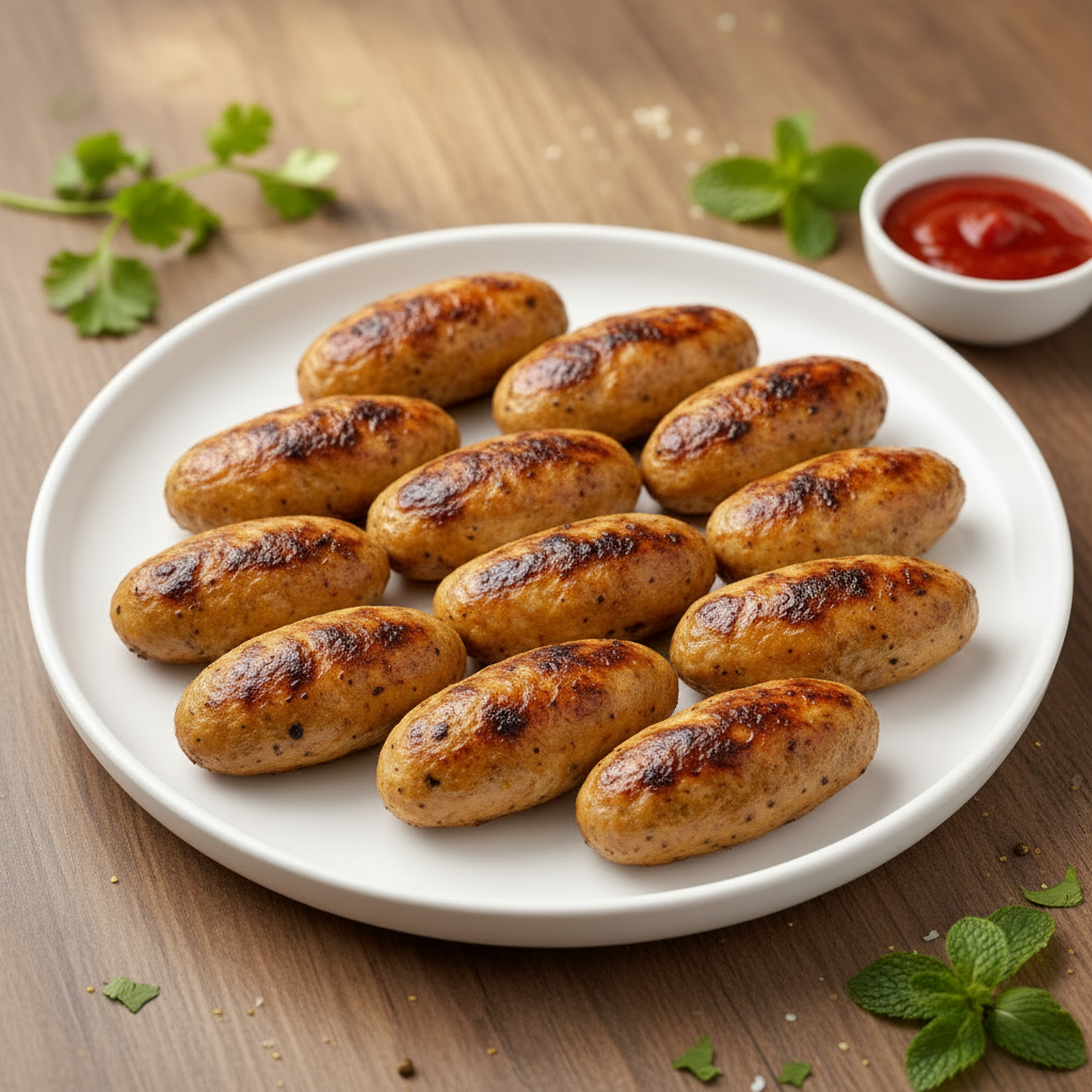 Chicken Gola Kabab - Round Frozen Chicken Kababs Pakistan | Cherish Foods